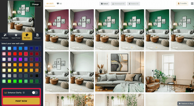 Design and decorate your walls with AI | walldecor.io™